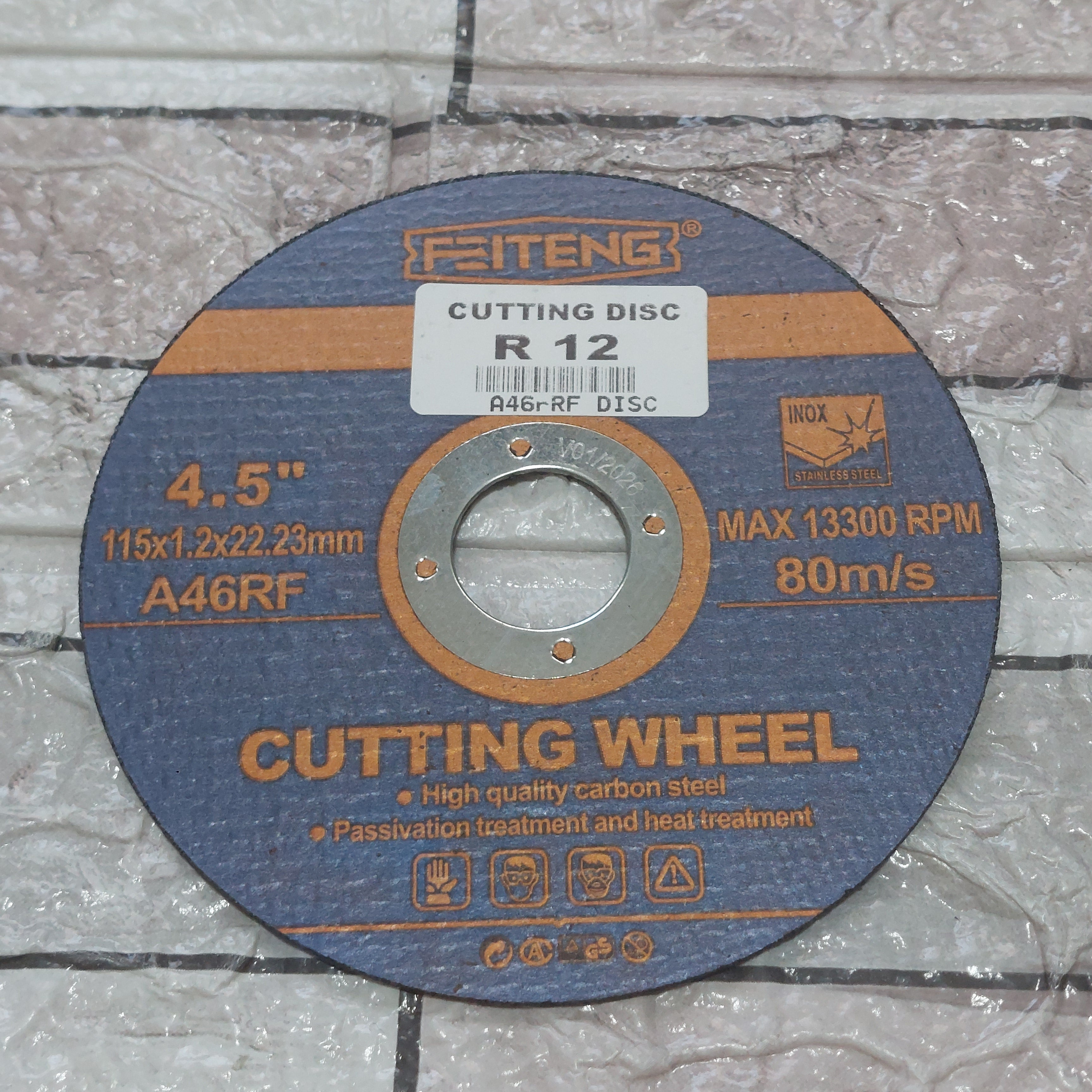 FEITENG 4.5" Cutting Disc for STAINLESS STEEL – SA Liquidation centre