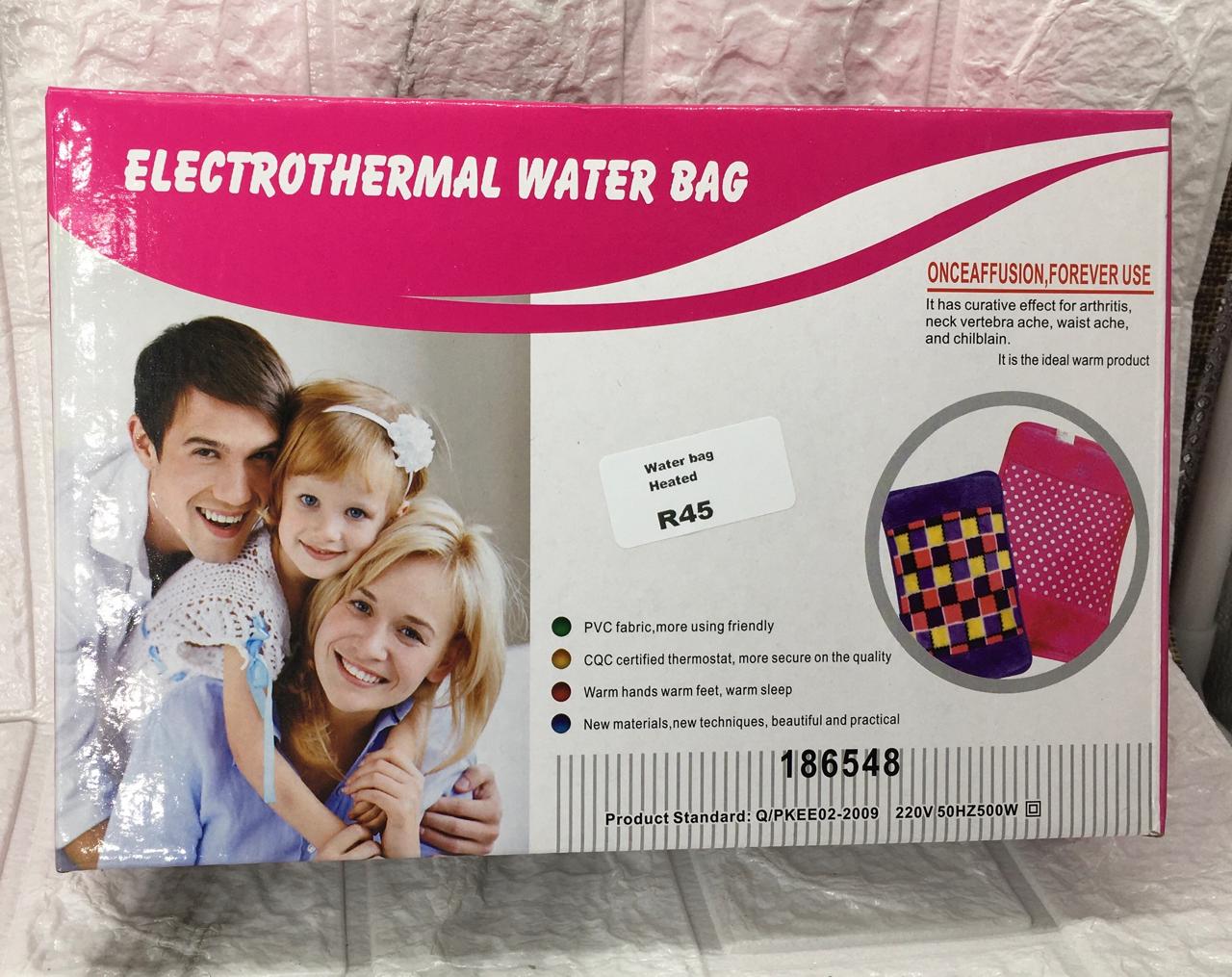 ELECTROTHERMAL WATER BAG – SA Liquidation centre