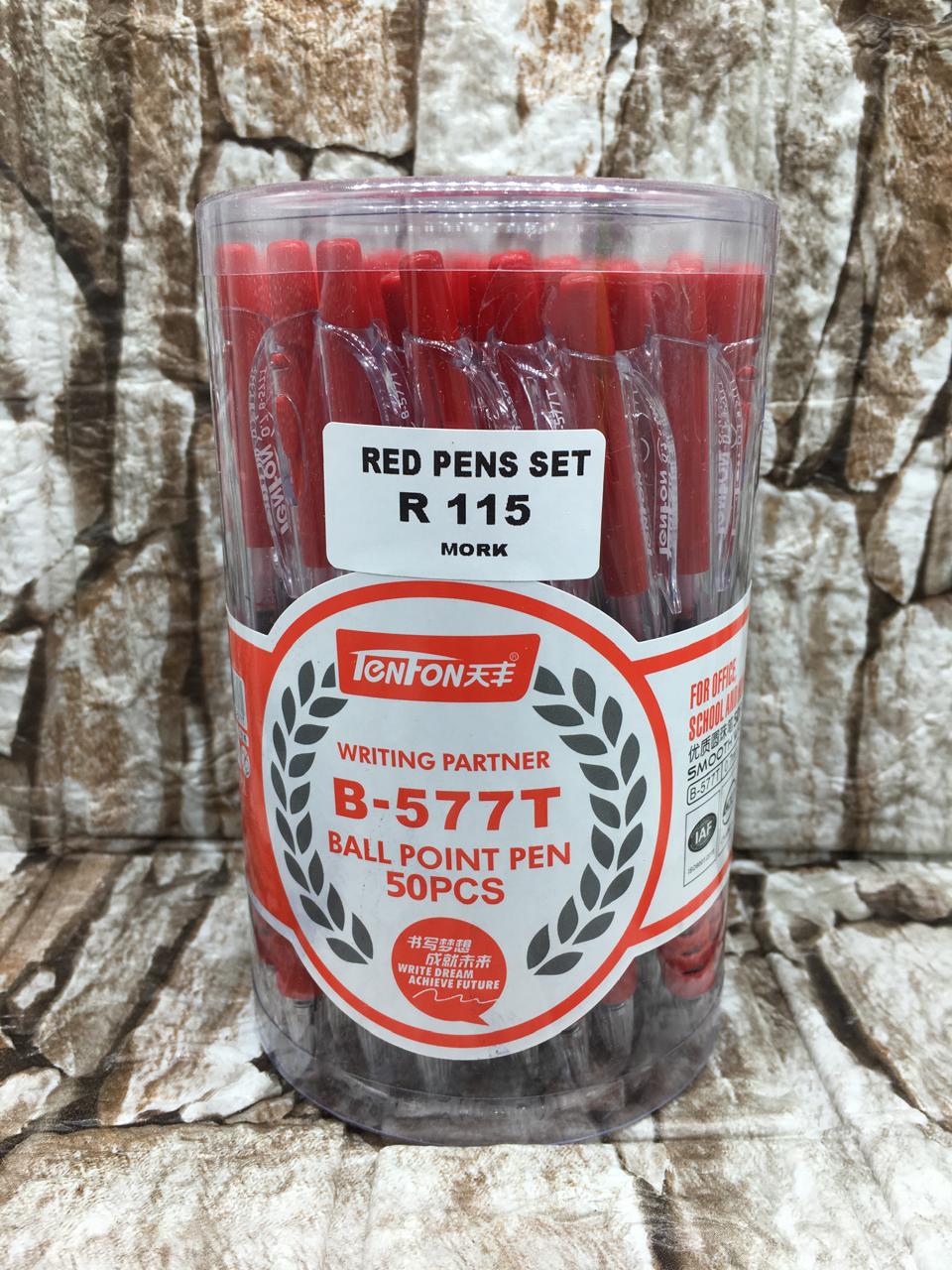 RED PENS SET – SA Liquidation centre
