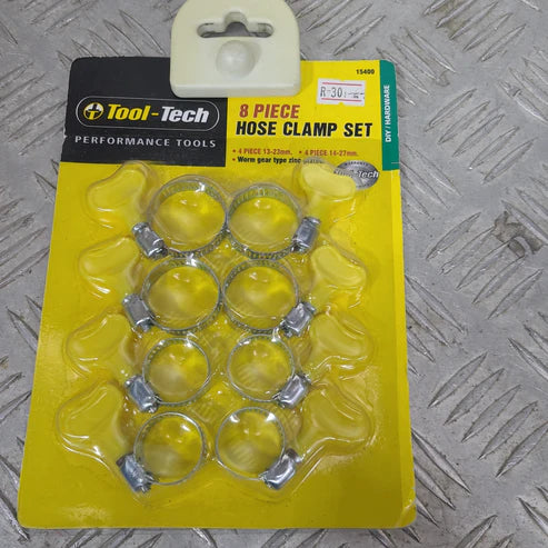 8 pcs Hose Clamp set with handles – SA Liquidation centre