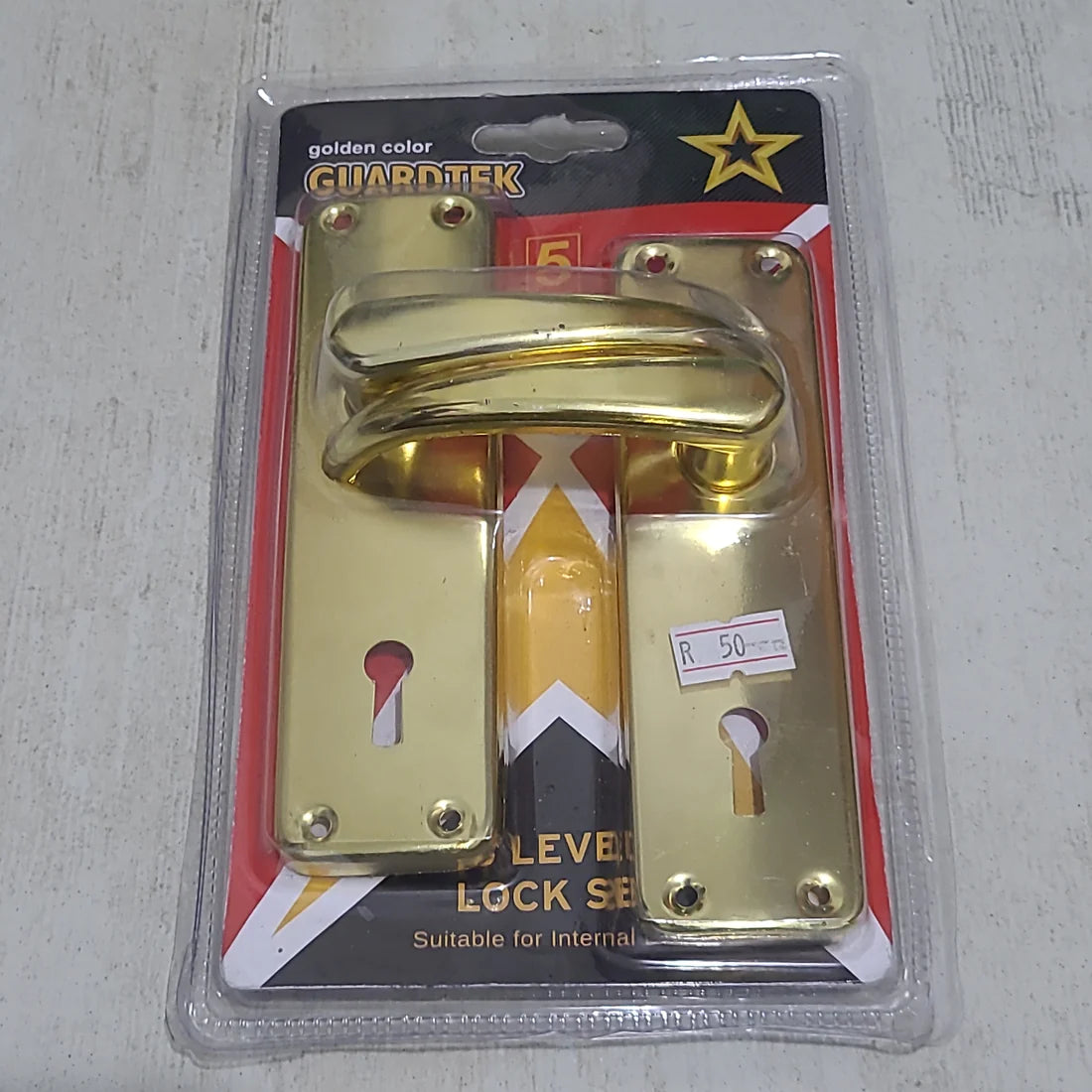 GUARDTEK (Golden) Door Lock Set – SA Liquidation centre