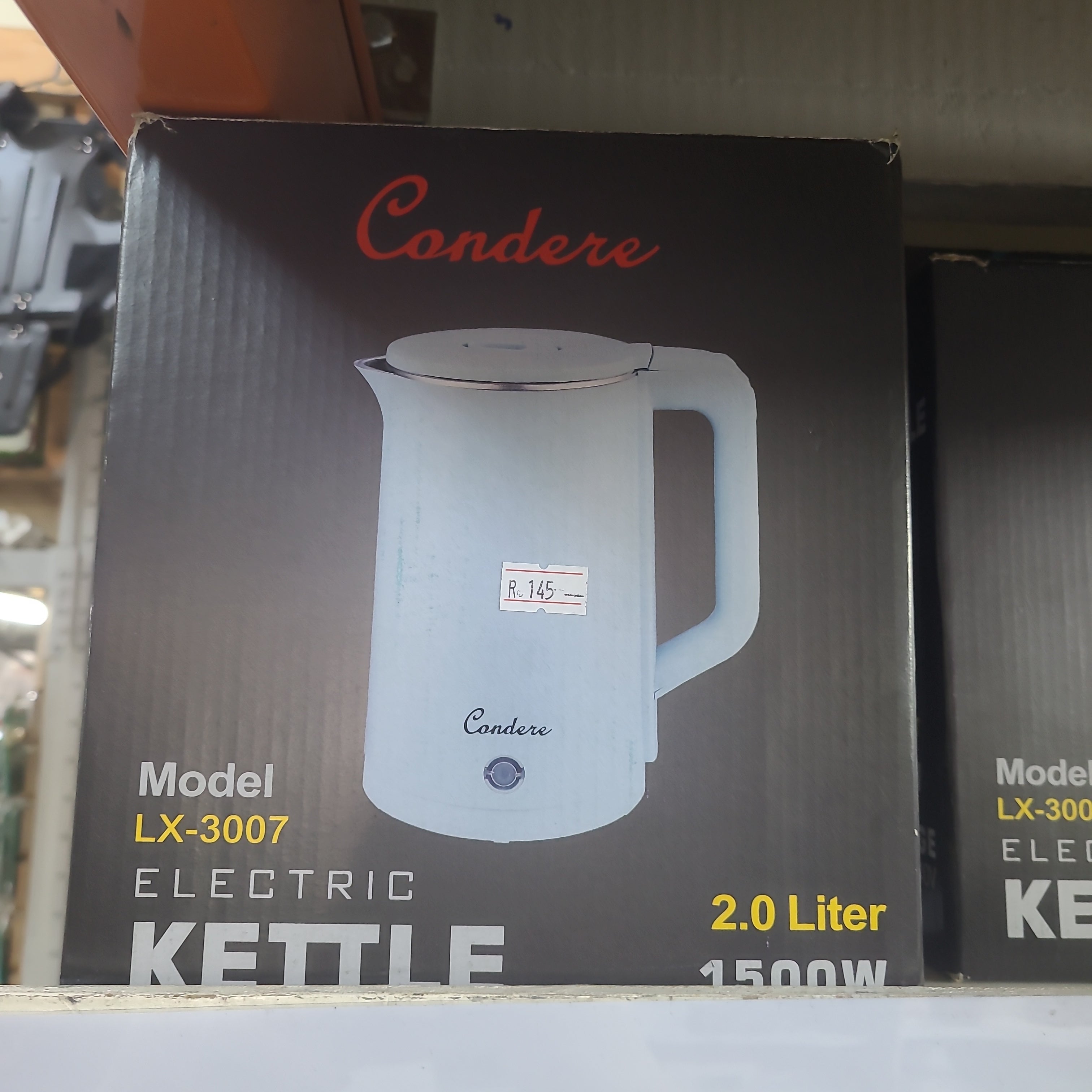 CONDERE LX-3007 Electric Kettle – SA Liquidation centre