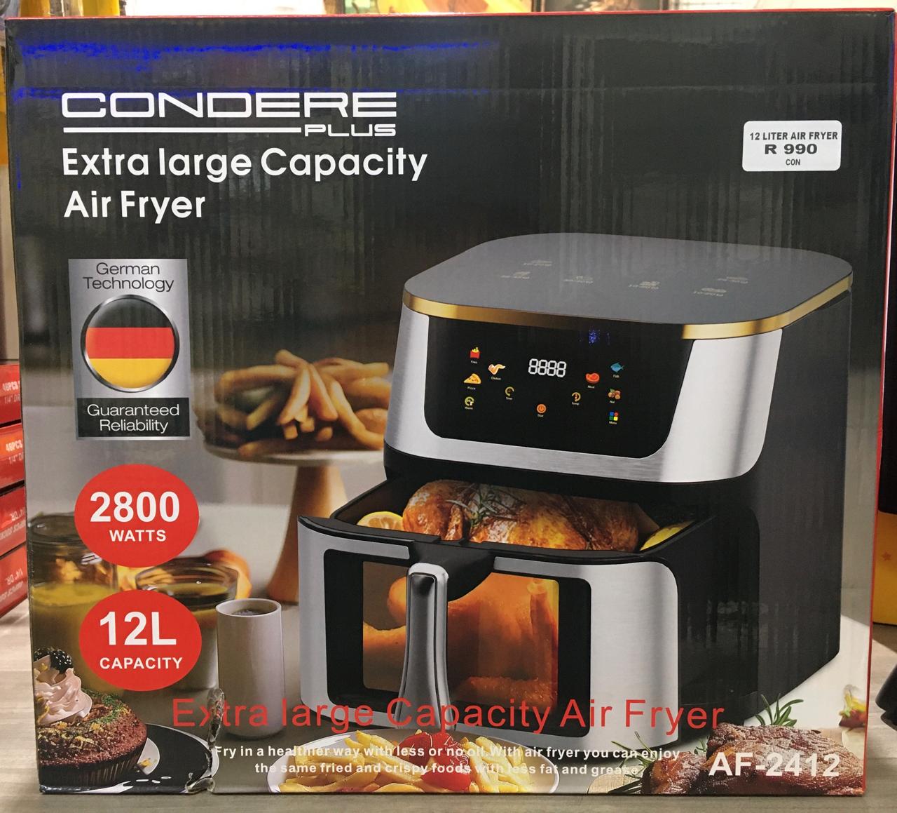 CONDERE 12L AIR FRYER – SA Liquidation centre