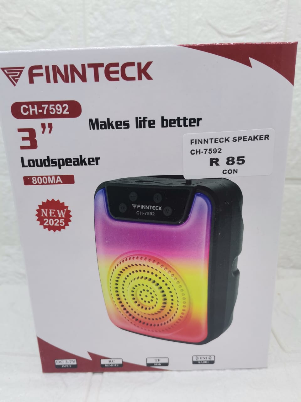 3" FINNTECK SPEAKER – SA Liquidation centre