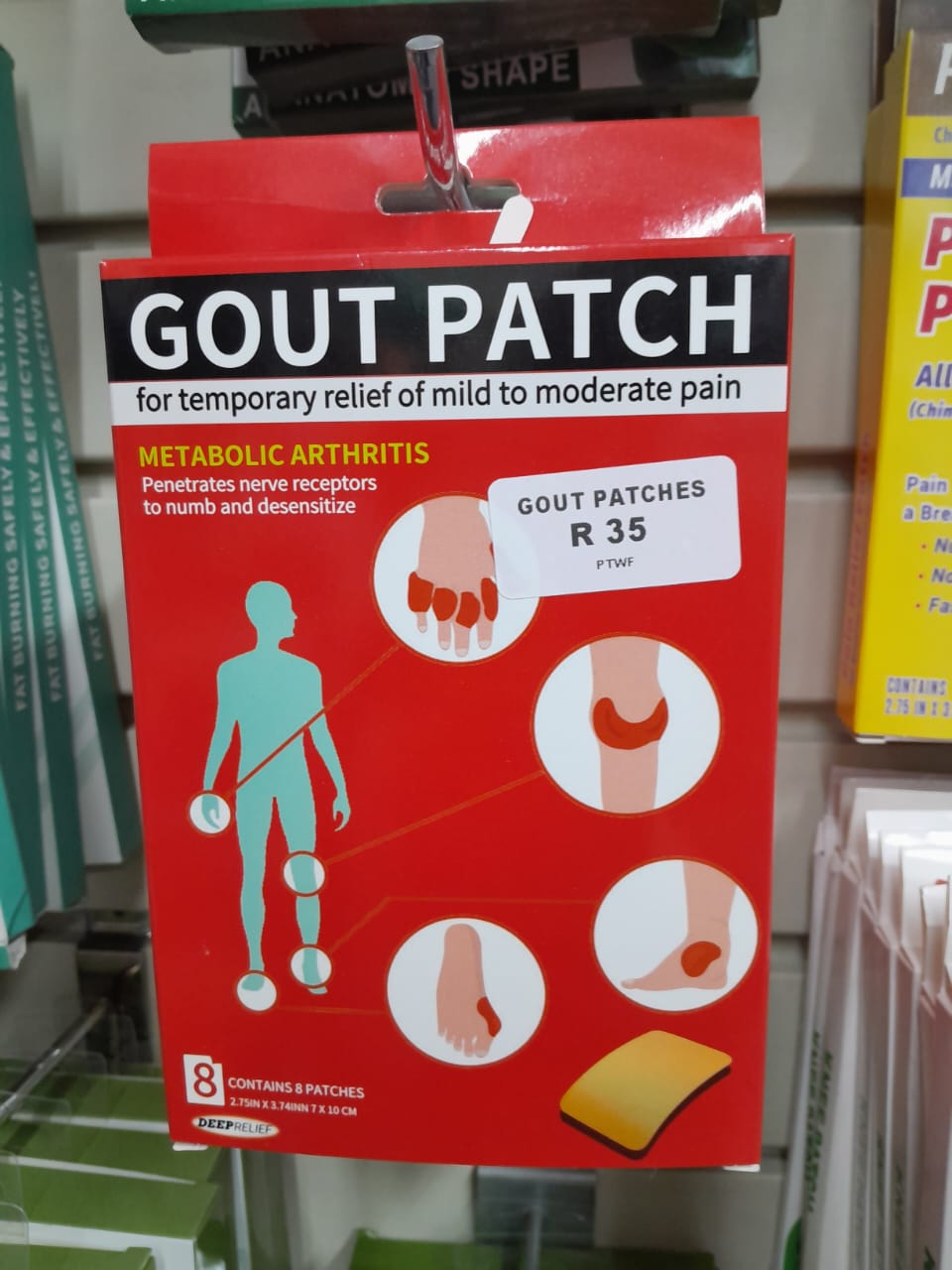 GOUT PATCHES – SA Liquidation centre