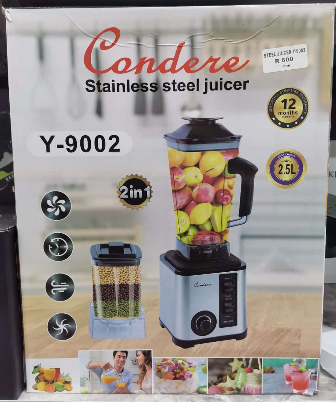 Condere 8500W Blender 2 in1 – SA Liquidation centre